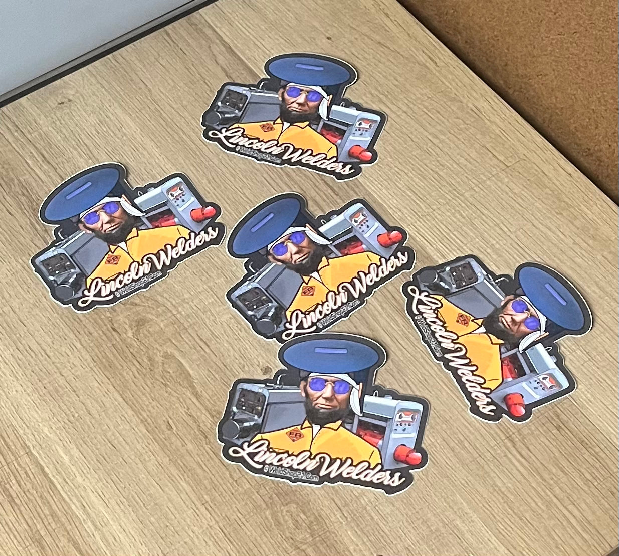Abraham Lincoln Welders Sticker – WeldShop21