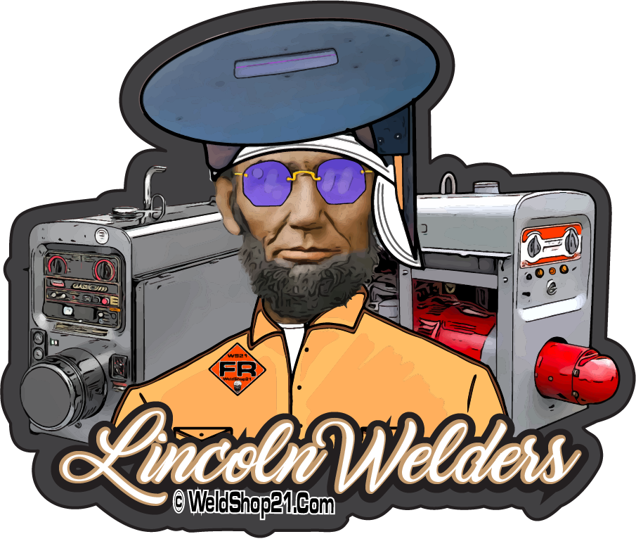 Abraham Lincoln Sticker – WeldShop21